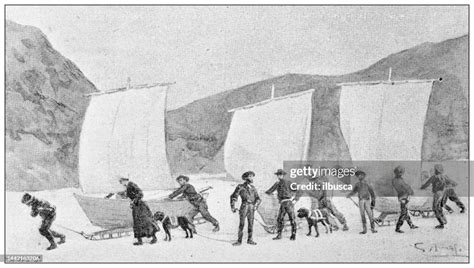 Antique Image Klondike Gold Rush High Res Vector Graphic Getty Images