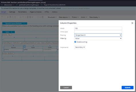 Move Search Box To Top In Table Column Filter Support Center
