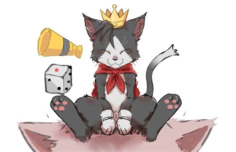 Moogle And Cait Sith Final Fantasy And 1 More Drawn By Aogravity