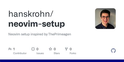 github hanskrohn neovim setup neovim setup inspired by theprimeagen