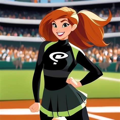 Kim Possible Cheerleader Cartoon 2 By Quantumreel On Deviantart