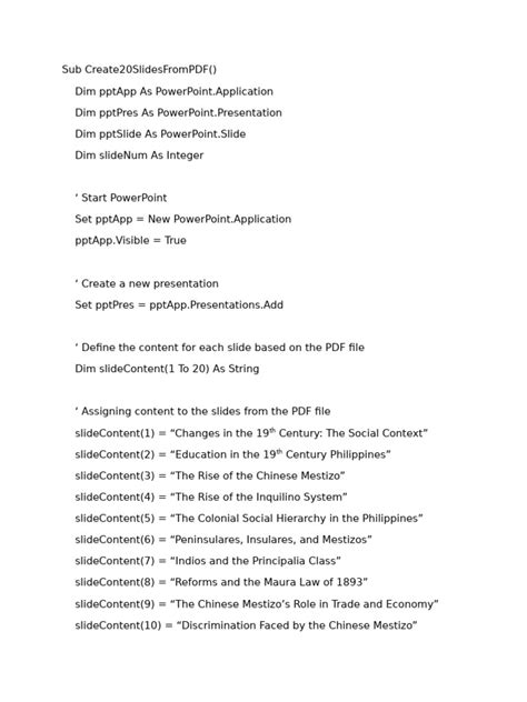 Vba Codes Pdf
