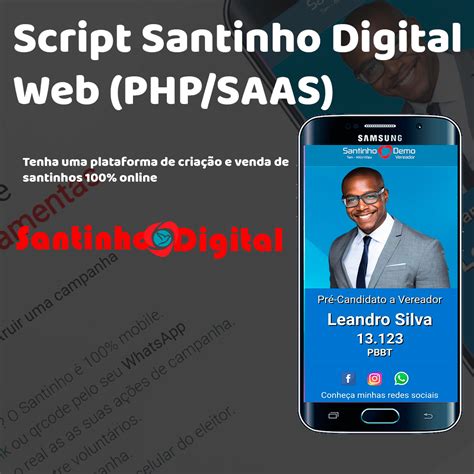 Script Santinho Digital Web Phpsaas Divino Silva Vendas De Sites