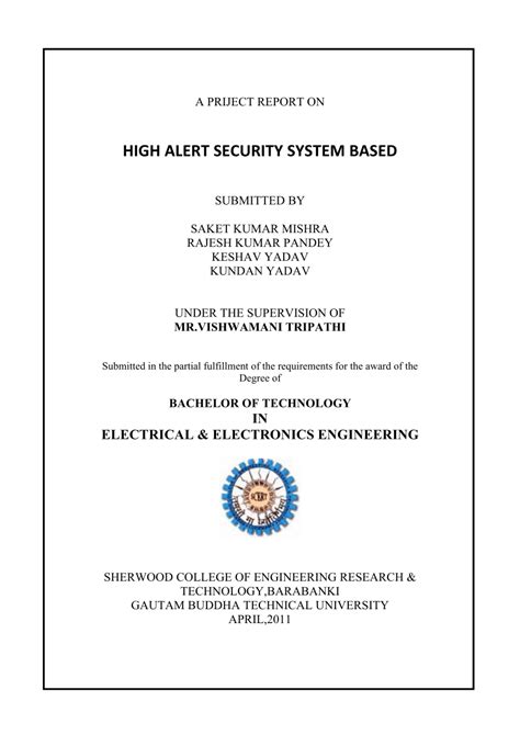 Pdf “hi Tech Security System”