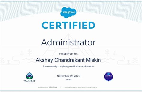 Akshay Miskin On Linkedin Salesforce Salesforcecertified Salesforceadministrator… 16 Comments