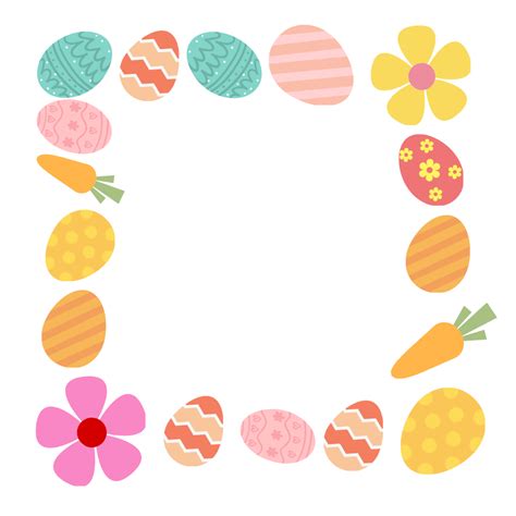 Easter Border Template