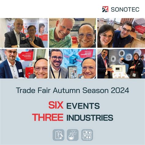 Non Invasive Flow Meters And Bubble Detectors By Sonotec On Linkedin Recap Event Autumn Season
