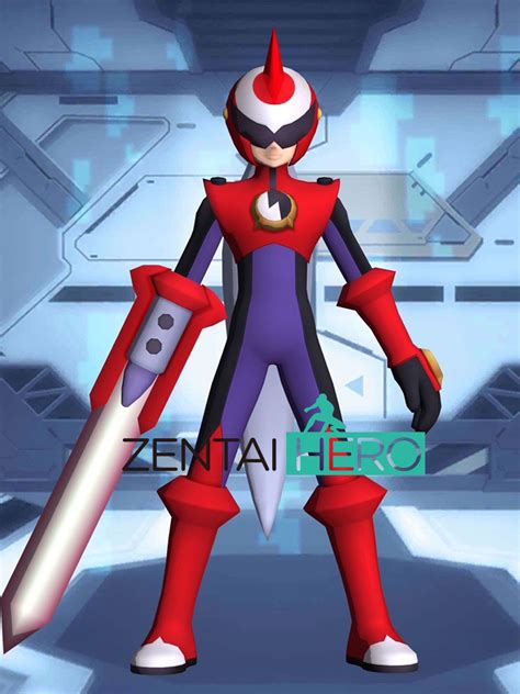 Game Redpurple Spandex Exe Megaman Proto Man Cosplay Costume 24081901