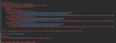 Build Fail Issue Baseflow Flutter Permission Handler GitHub