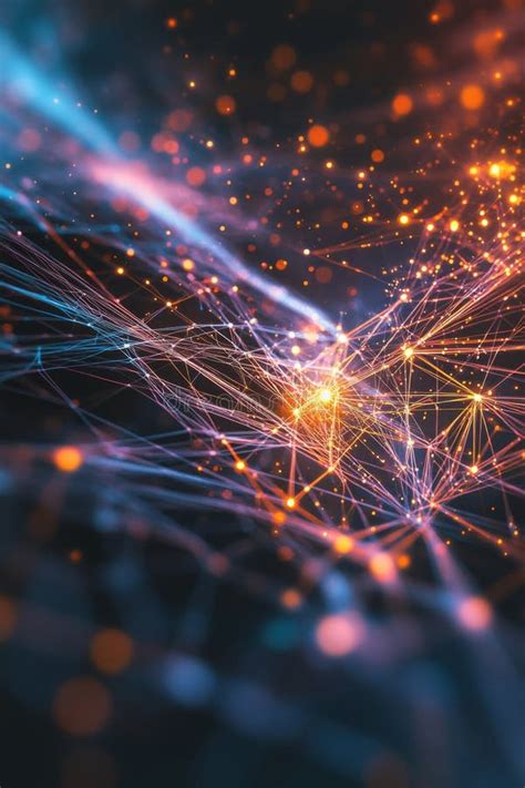 Ai Network Complexity Visualization Stock Illustration Illustration