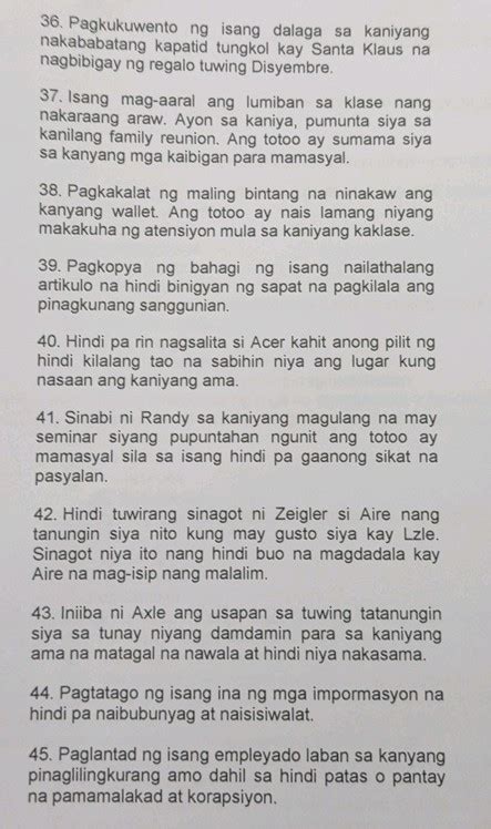 36 Pagkukuwento ng isang dalaga sa kaniyang | StudyX