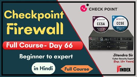 Day 66 Check Point Firewall Training Checkpointfirewall Cybersecurity Full Course Youtube