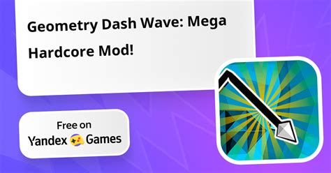 Geometry Dash Wave Mega Hardcore Mod من Games By Tikakalia العب على الإنترنت مجانًا على