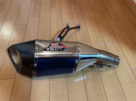 Gsx S1000 新型 8bl Ek1aa 21 22 ヨシムラ R 11sq サイクロン S O マフラー チタンブルーカラー 中古 のヤフオク落札情報