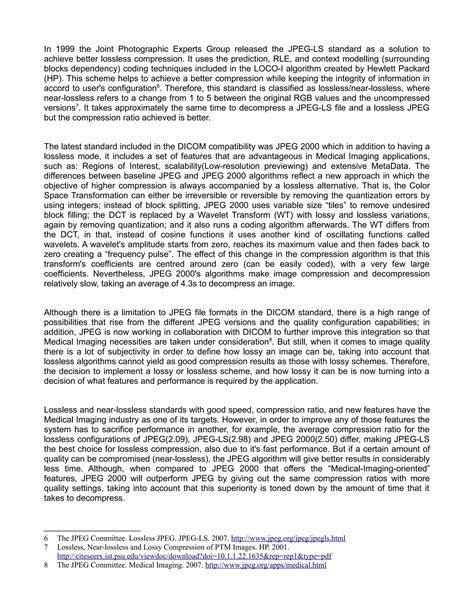 Medical Images Compression Jpeg Variations For Dicom Standard Pdf Computing Technology