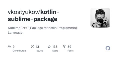 Github Vkostyukov Kotlin Sublime Package Sublime Text 2 Package For Kotlin Programming Language