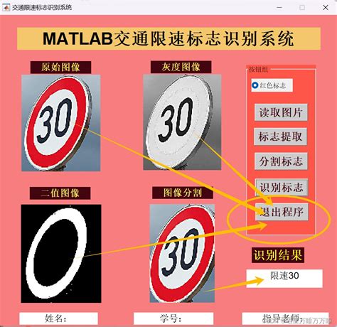 matlab交通限速标志识别 csdn博客