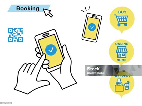 무현금 스마트폰 결제 카드 Qr 코드 결제 운영 절차 일러스트 Cashlessqr 코드결제 모바일 결제 온라인 뱅킹 및 결제 서비스 플랫 벡터 일러스트레이터 3차원 형태에