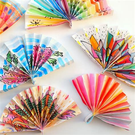 How To Make A Big Paper Fan At Alfredo Krupa Blog