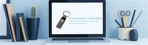 Amazon Com MOSDART GB FAT USB Flash Drive Waterproof Thumb Drive Metal Keychain Zip Drive