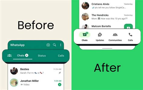 WhatsApp Gets New Navig Bar On Android How To Check Status