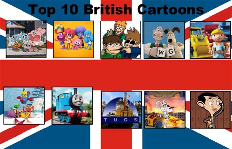 Top 10 British Cartoons By Themememaster645 On Deviantart