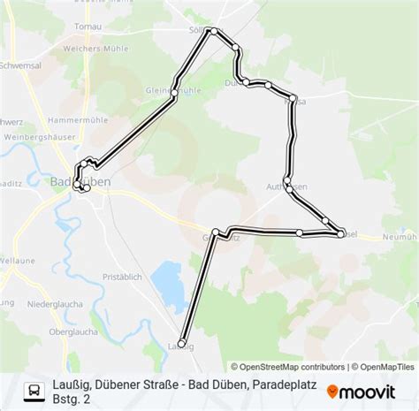 236 Route Schedules Stops And Maps Laußig B Bad Düben Leipziger 236 Route Schedules Stops And Maps Laußig B Bad Düben Leipziger