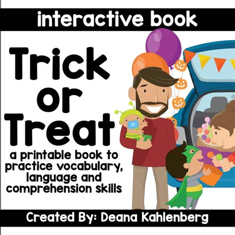 Interactive Book Trick Or Treat By Primary Punch Tpt