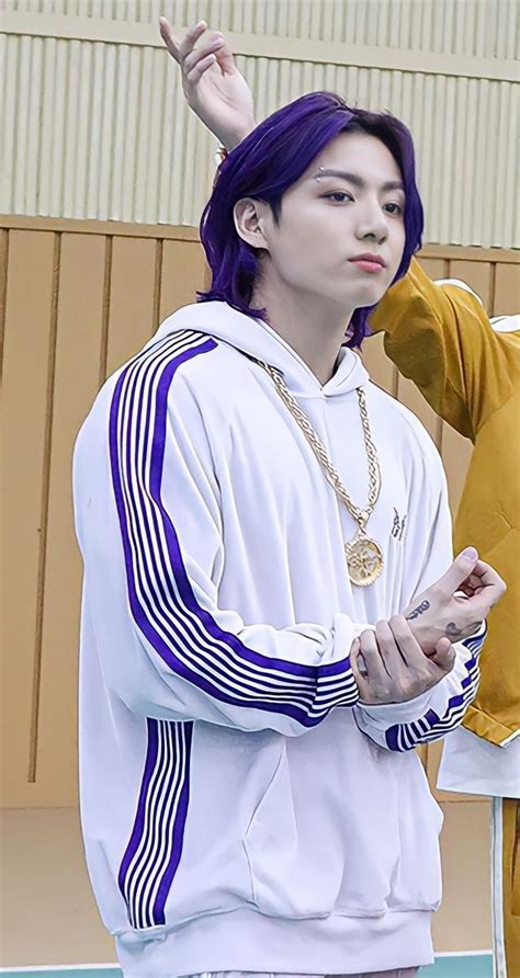 Bts Butter Official Mv Photo Sketch Jungkook Purple Outfit Jungkook