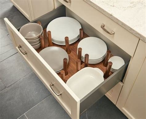 Wood Peg System Drawer Organizer Homedit