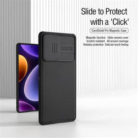 Nillkin CamShield Pro Magnetic Cover Case For Xiaomi Redmi Note 12 Turbo Xiaomi Poco F5