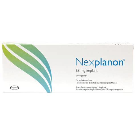 Nexplanon 68mg Contraceptive Implant Pi X1 Pregnancy And Fertility