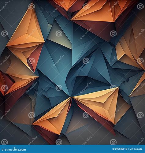 Abstract Polygonal Background Triangular Low Poly Style Stock Illustration Illustration Of