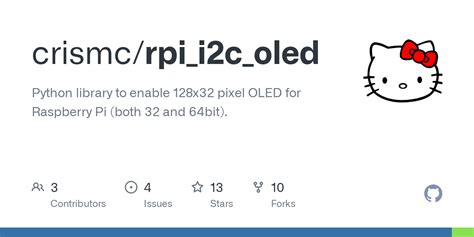 GitHub Crismc Rpi I C Oled Python Library To Enable X Pixel OLED For Raspberry Pi Both