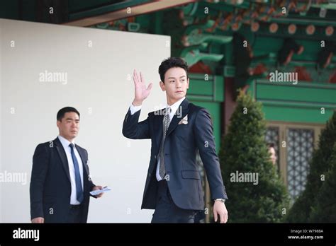 South Korean Actor Lim Ju Hwan Arrives For The Wedding Ceremony Of