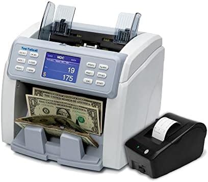 Amazon.com : Ten-Tatent SH-02C Bank Grade Mixed Denomination Money Counter Machine, Multi ...