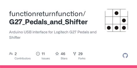 GitHub Functionreturnfunction G Pedals And Shifter Arduino USB Interface For Logitech G