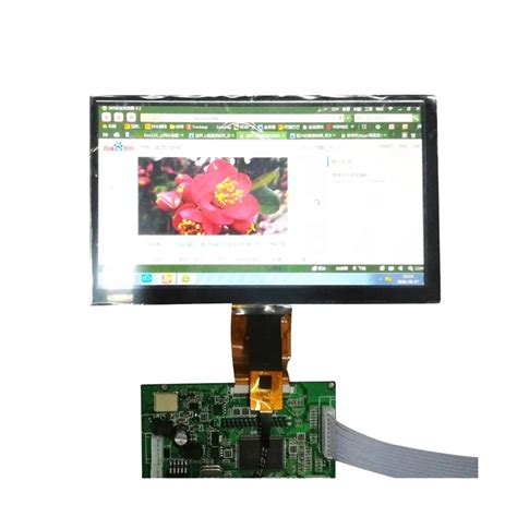 Raspberry Pi 7 Inch 1024x600 Tft Touch Screen Display Module With Lcd