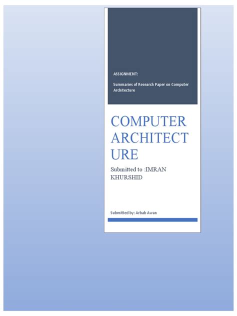 A Survey Of Computer Architecture Download Free Pdf Simulation Multi Core Processor