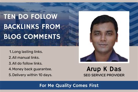 10 Do Follow Backlinks Through Comments Or Guest Post For 10