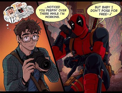 Spideypool Spiderman X Deadpool By Luo Guixiao Twitter Мстители Марвел мситтели Дэдпул