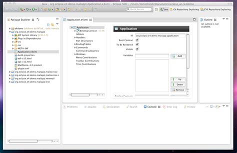Eclipse 40 And Tutorial On Writing E4 Rcp Application Released