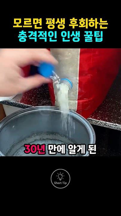 모르면 평생 후회하는 인생 꿀팁들 Youtube