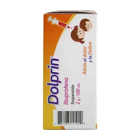 Dolprin Suspensión 120 Ml 2 G 100 Ml Dolor E Inflamación
