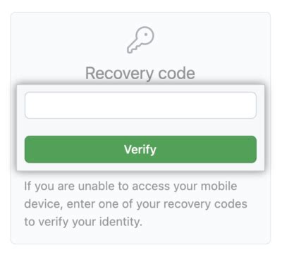 GitHub Recovery Code Blog GitProtect Io