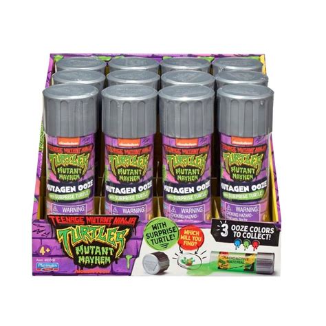 Teenage Mutant Ninja Turtles Mutant Mayhem Mutagen Ooze Canister Kanoncon