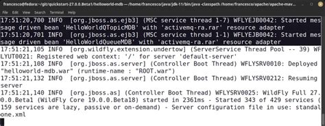 How To Run Artemis Messaging In A Bootable Jar Mastertheboss