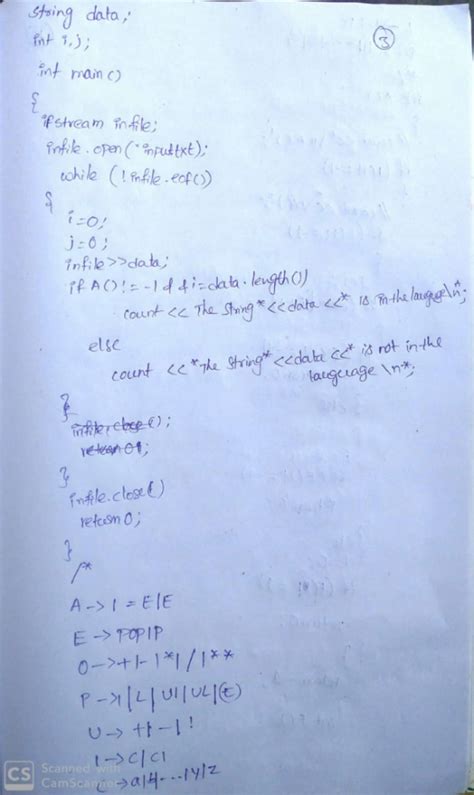 Recursive Descent Parsing Consider The Following Bnf Grammar A I