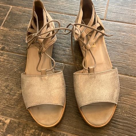 Paul Green Shoes Paul Green Metallic Sandals Flats Open Toe Poshmark