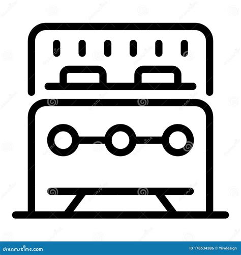 Jeep Front View Vector Line Icon Linear Concept Outline Sign Symbol
